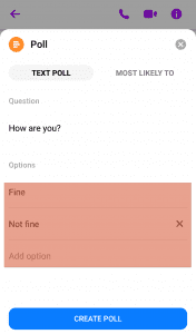 Why Can’t I Create a Poll in Messenger? | ITGeared