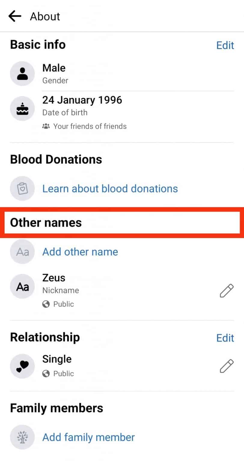 How To Remove a Nickname on Facebook | ITGeared