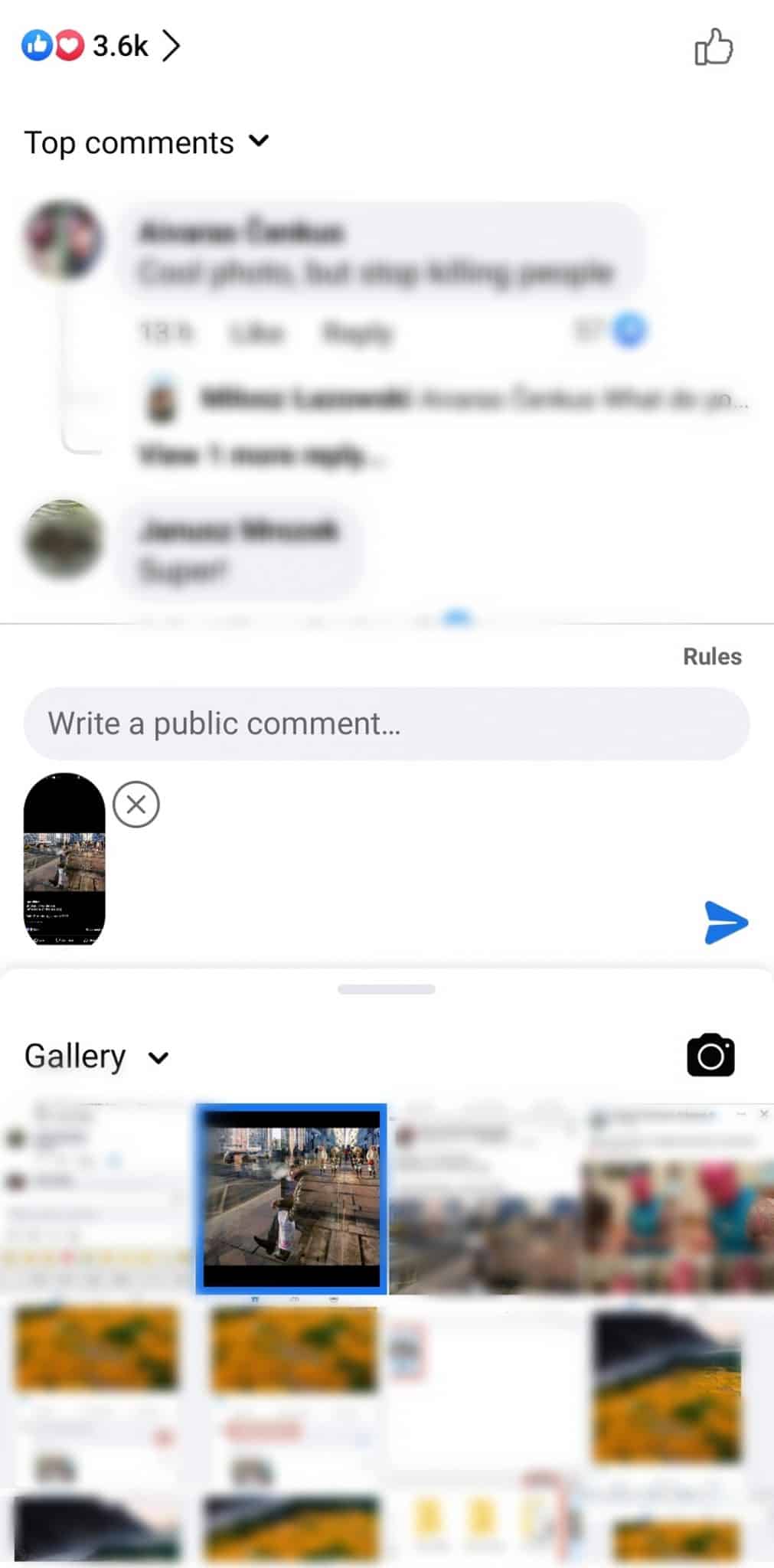 How To Insert a Photo Into a Facebook Comment | ITGeared