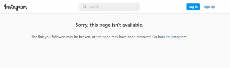 What Does a Deactivated Insta Account Look Like? | ITGeared