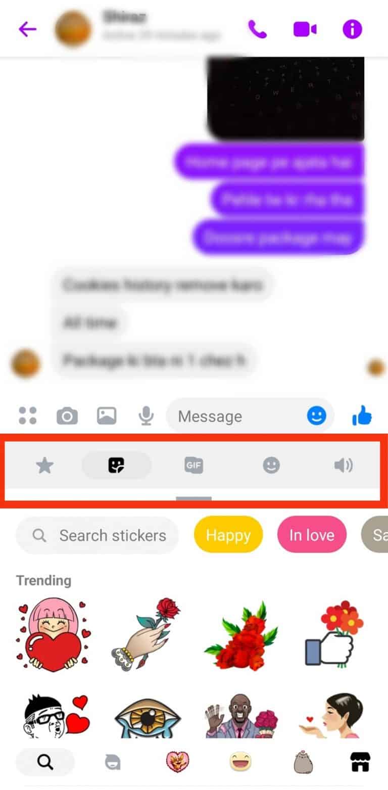 Where Did GIFs Go on Messenger? | ITGeared